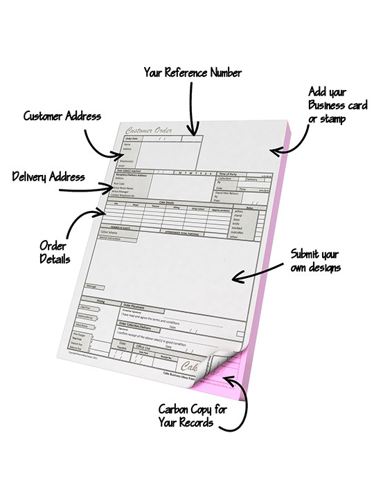 Small Customer Order Pad